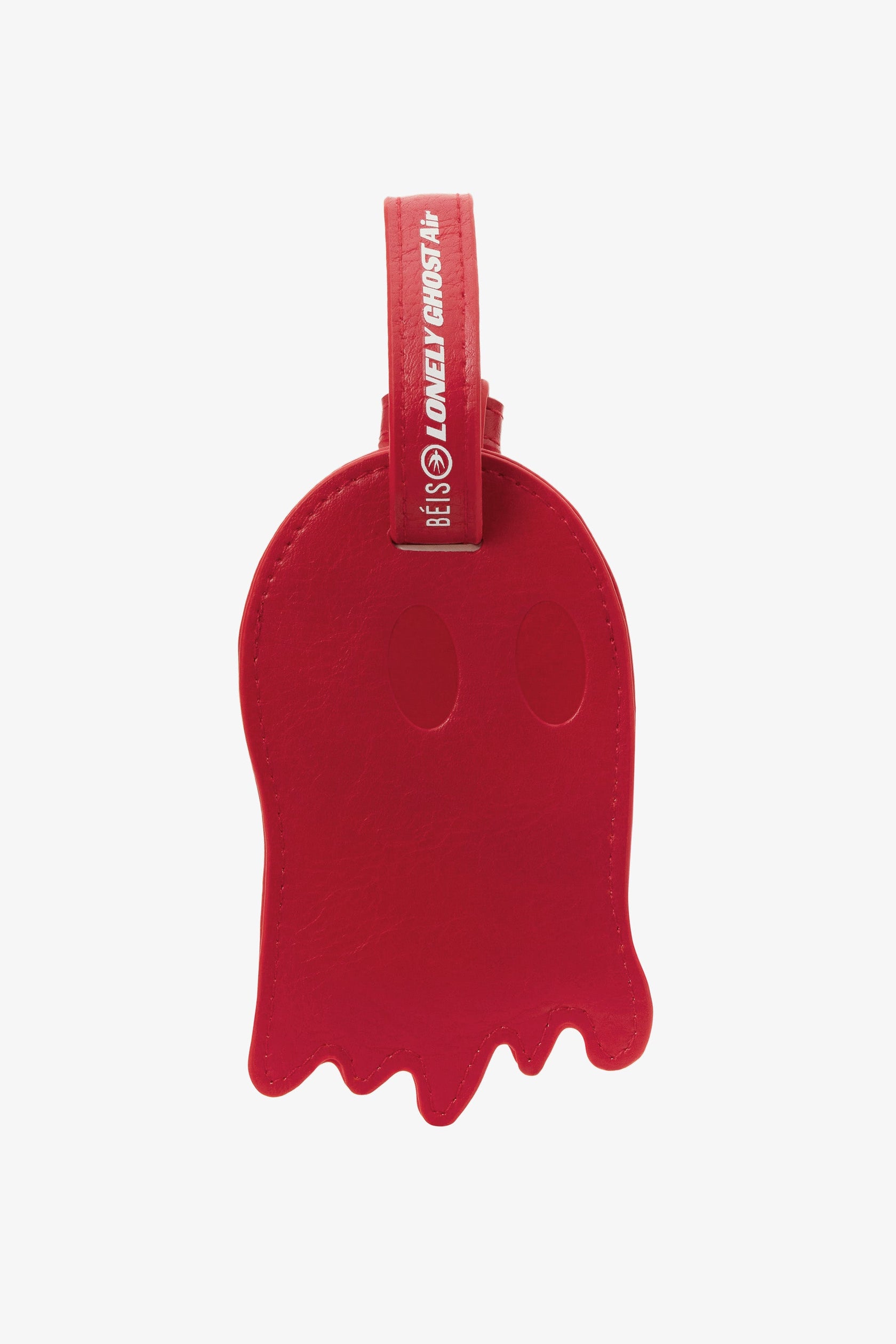 BÉIS x Lonely Ghost 'The Passport & Luggage Tag Set' in Text Me Red