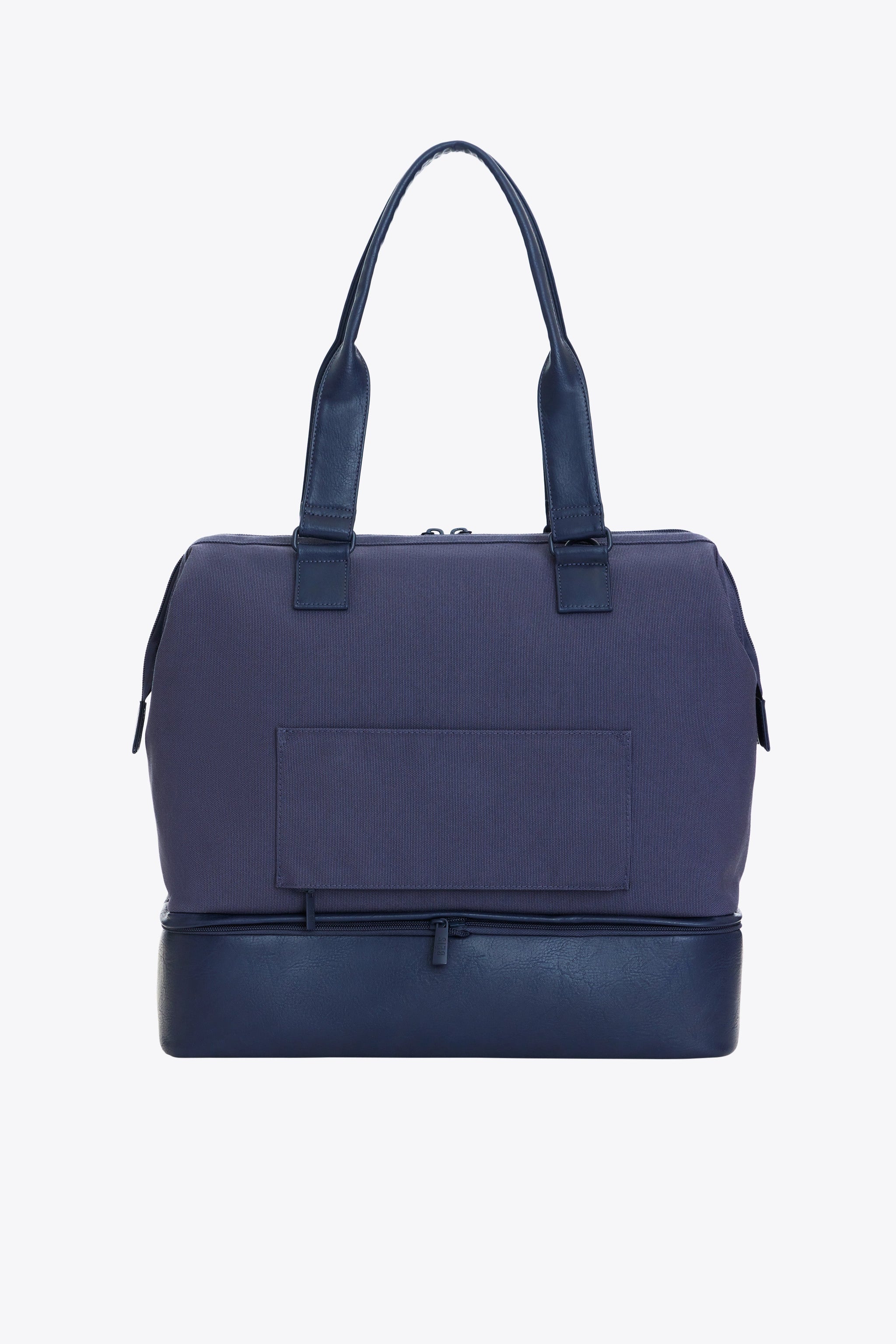 BÉIS 'The Convertible Mini Weekender' in Navy - Small Blue Weekend Bag ...