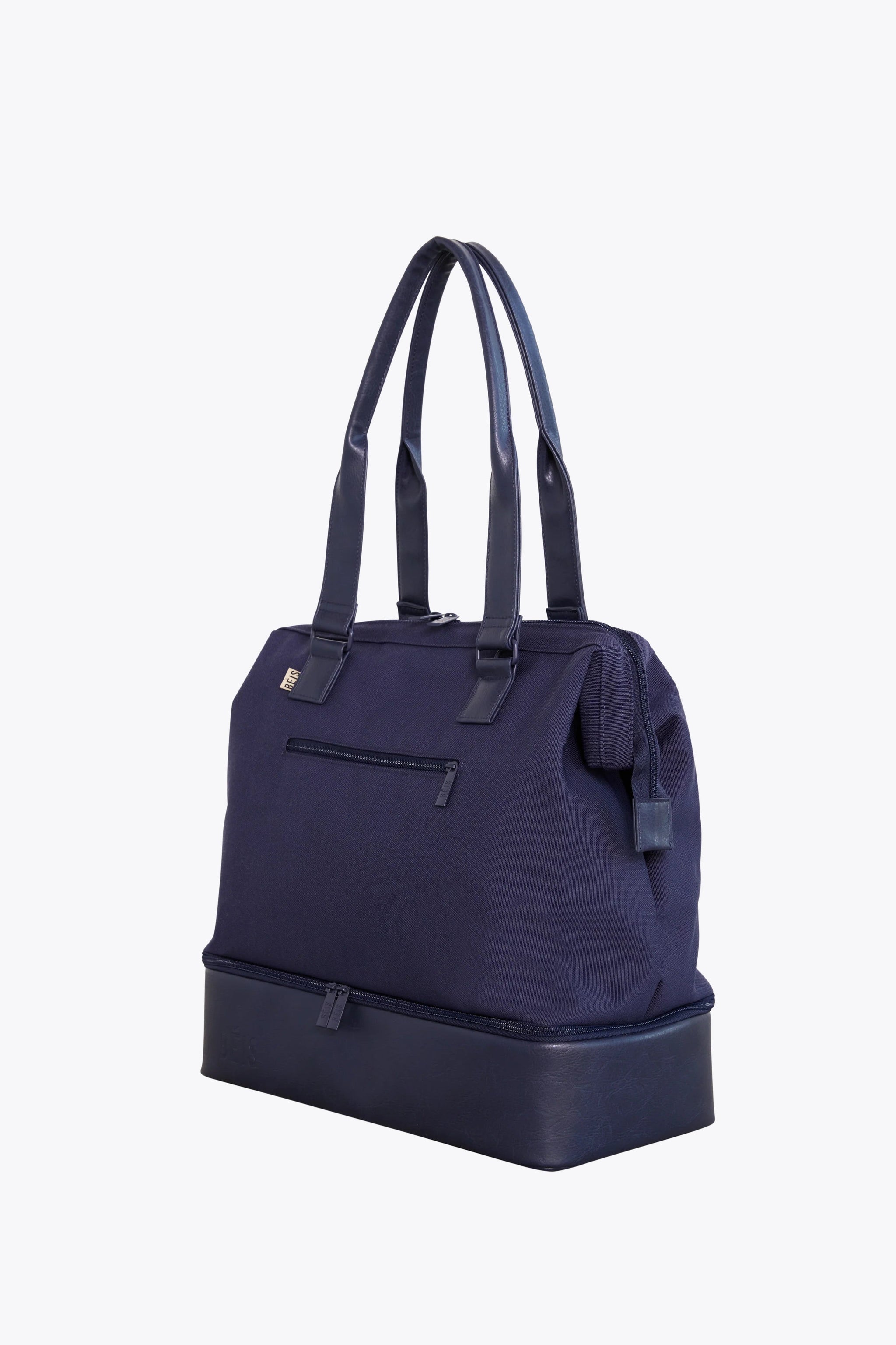 BÉIS 'The Mini Weekender' in Navy - Mini Blue Weekender Bag & Small ...
