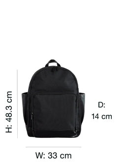 BÉIS 'All Black Backpack & Bookbag | BÉIS Travel UK
