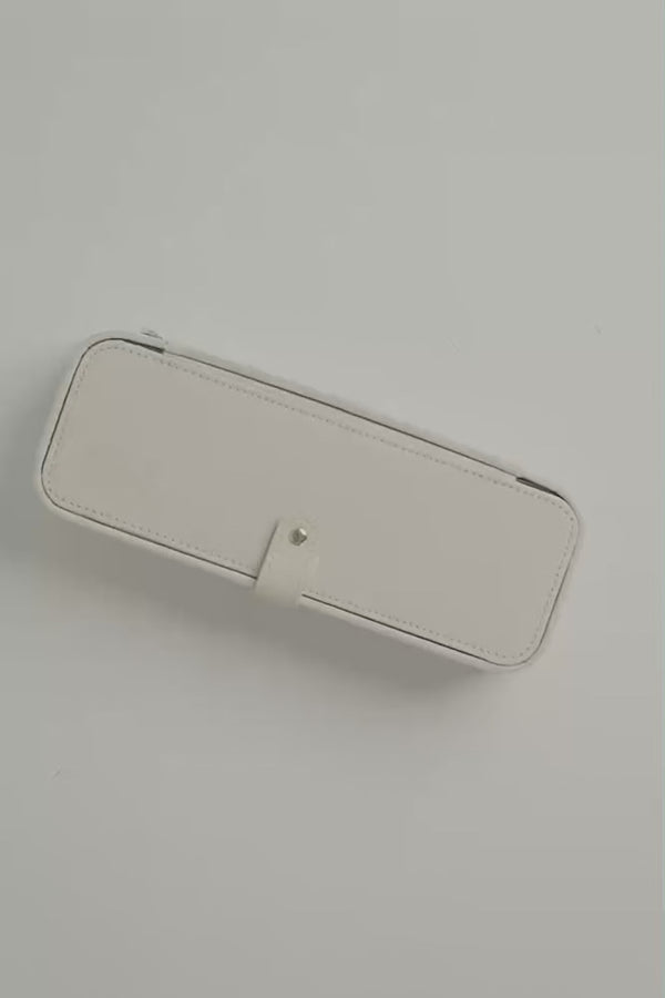 BÉIS 'The Jewelry Case' in Beige - Small Jewelry Case For Travel