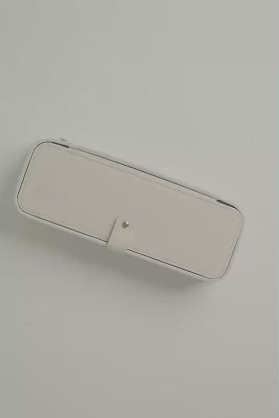 BÉIS 'The Jewelry Case' in Beige - Small Jewelry Case For Travel