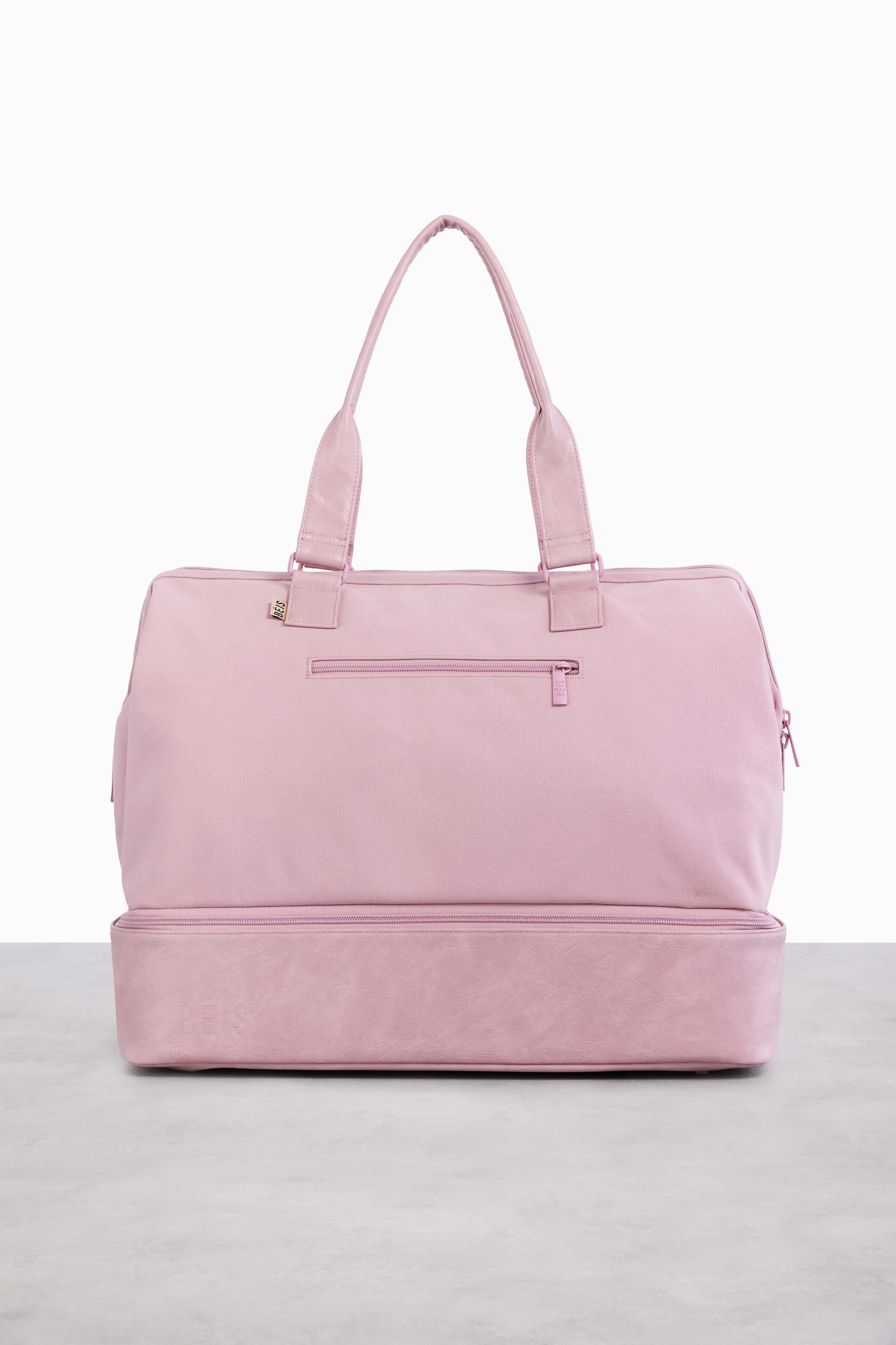 BÉIS 'The Weekender' in Atlas Pink - Pink Weekender Bag | BÉIS Travel UK
