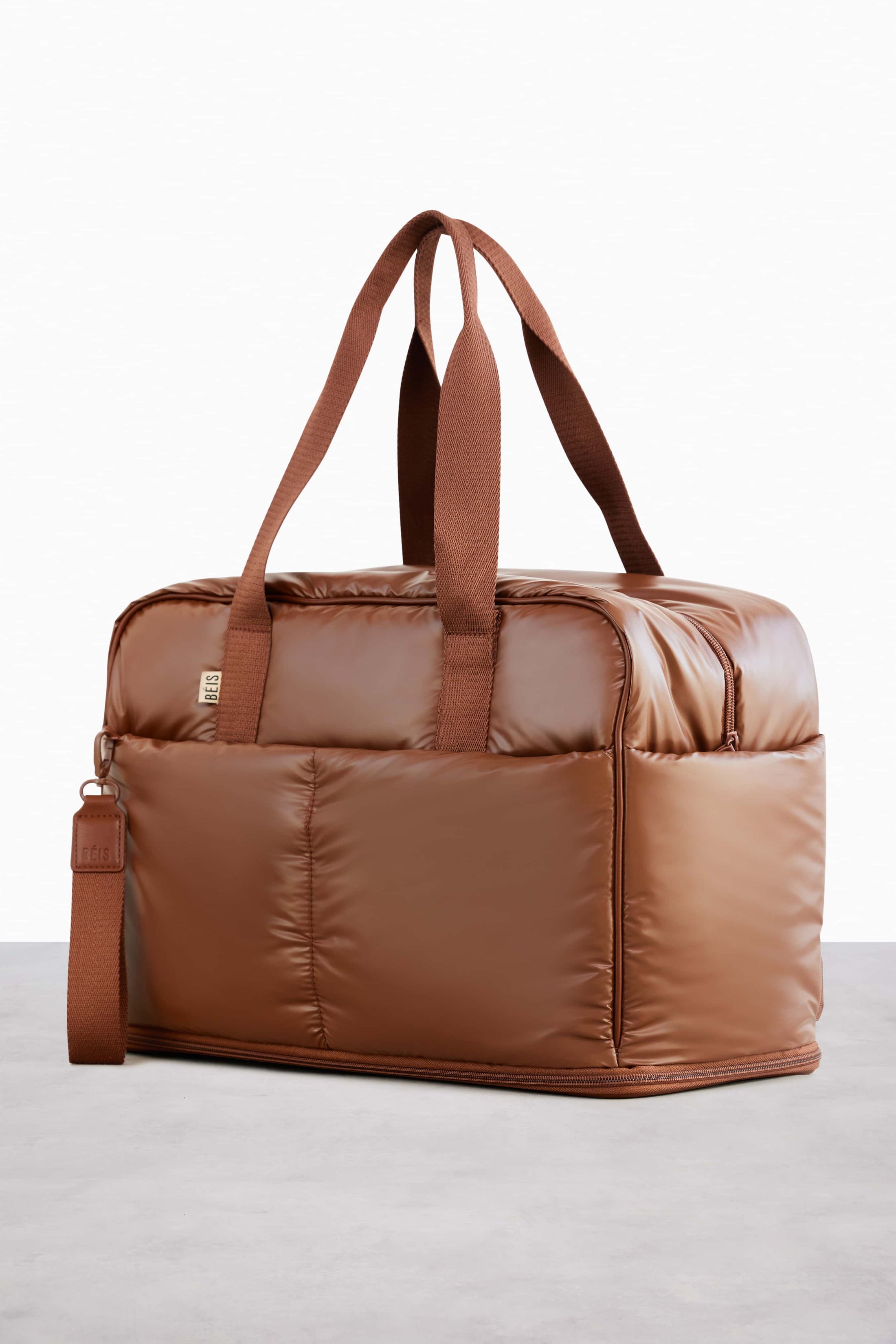 BÉIS 'The Expandable Duffle Bag' in Maple | BÉIS Travel UK