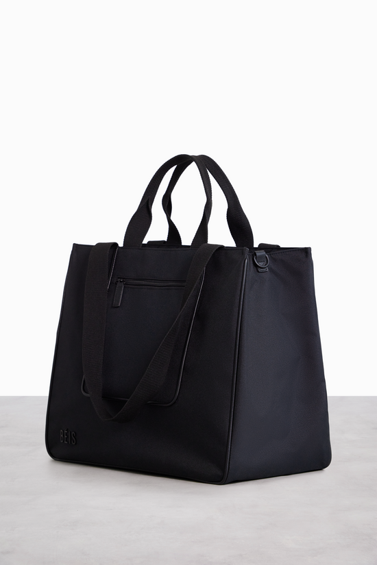 BÉIS 'The East To West Tote in Black | BÉIS Travel UK