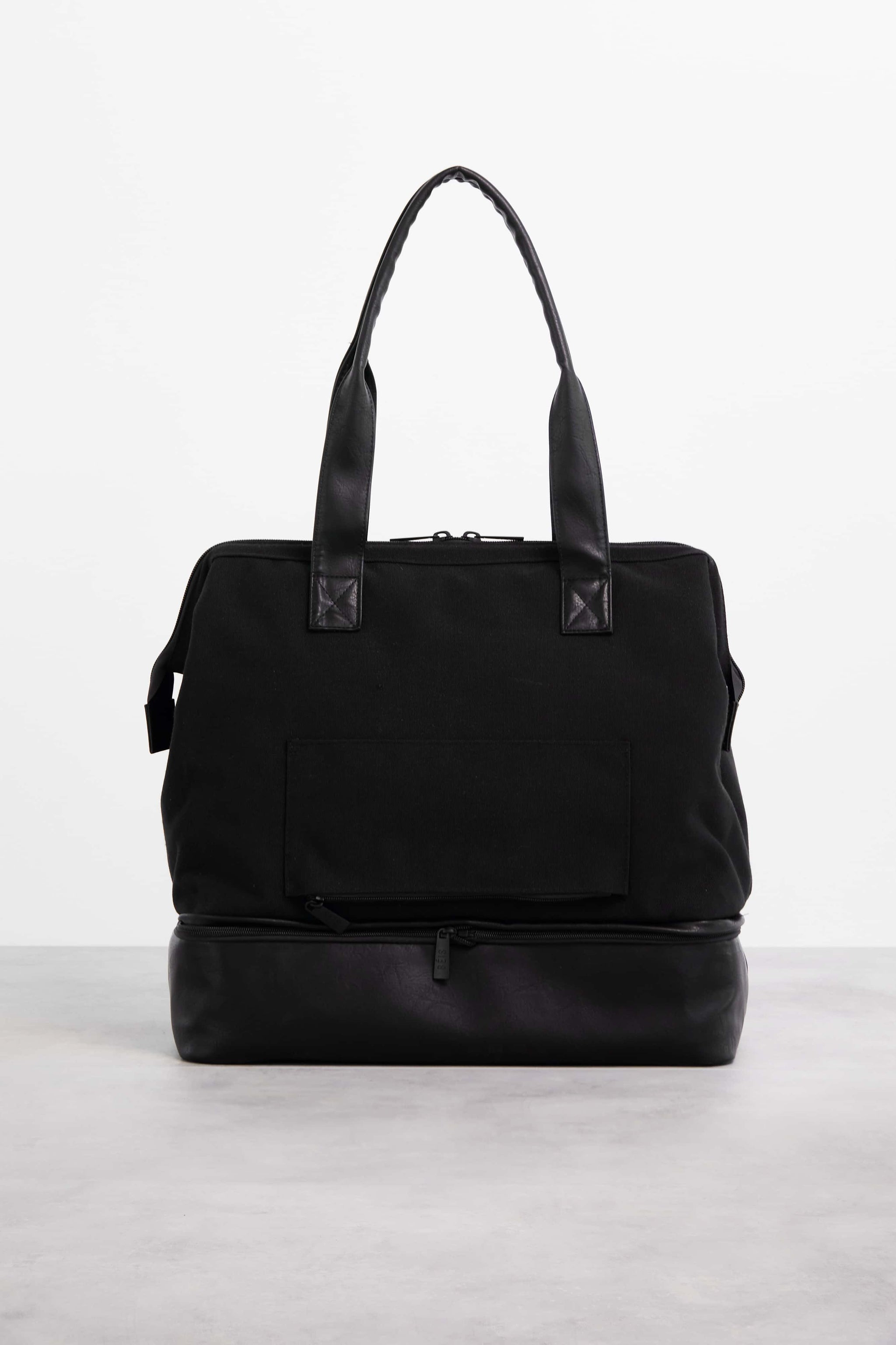 BÉIS 'The Convertible Mini Weekender' in Black - Small Black Weekender ...