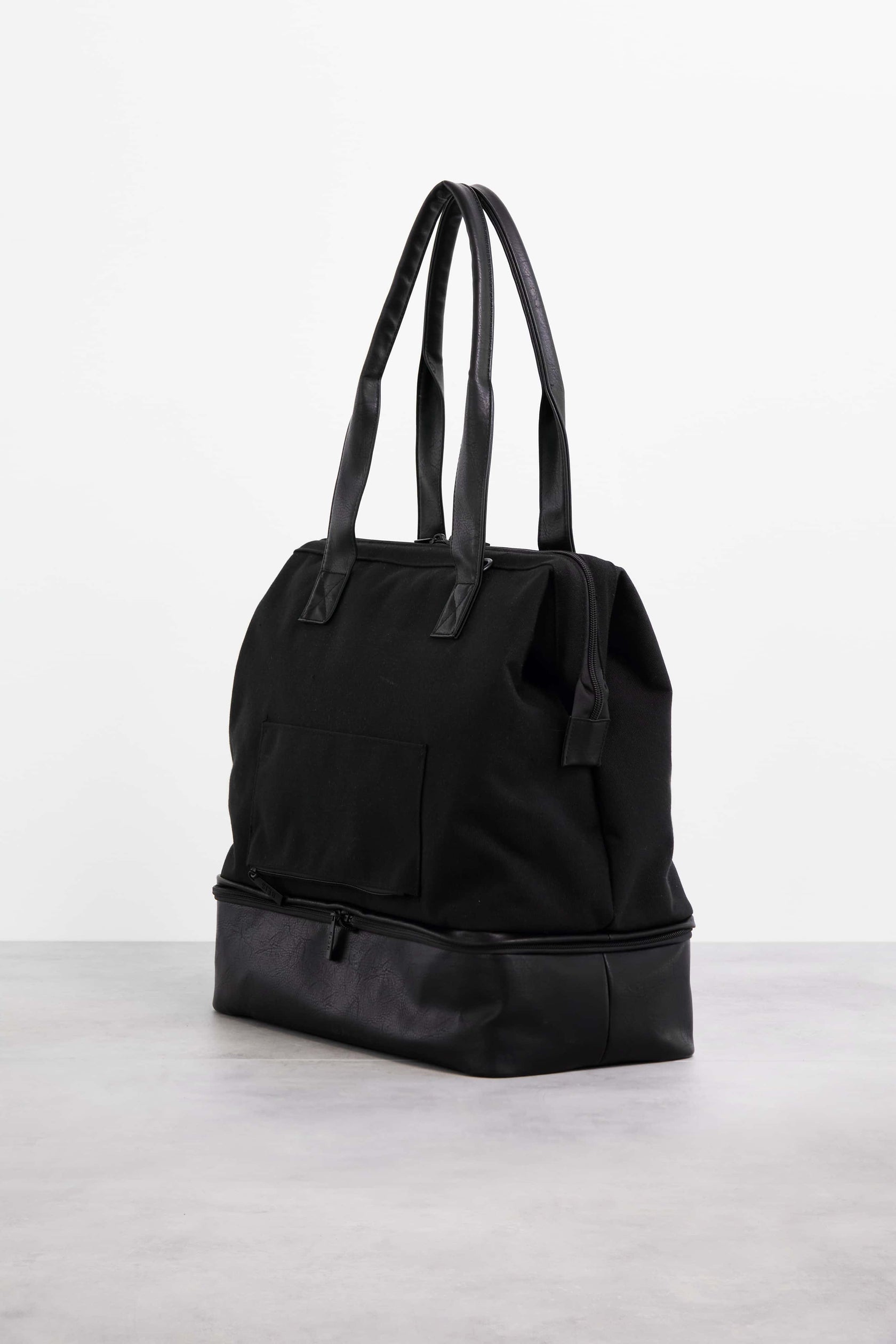 BÉIS 'The Convertible Mini Weekender' in Black - Small Black Weekender ...