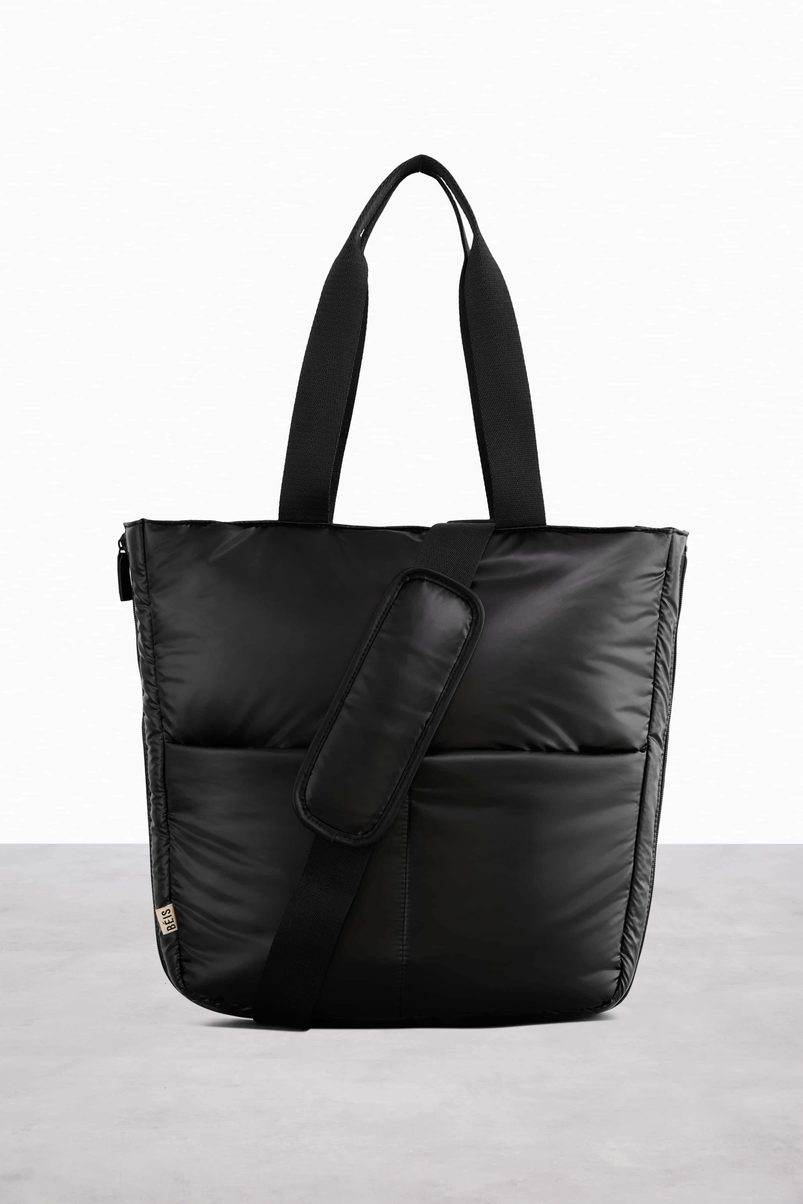 BÉIS 'The Expandable Tote' in Black | BÉIS Travel UK